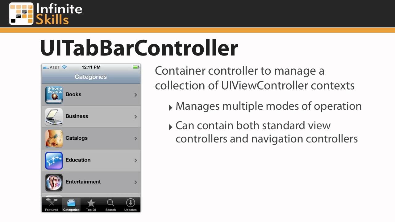 Ios Programming Tutorial View Controller Overview Youtube