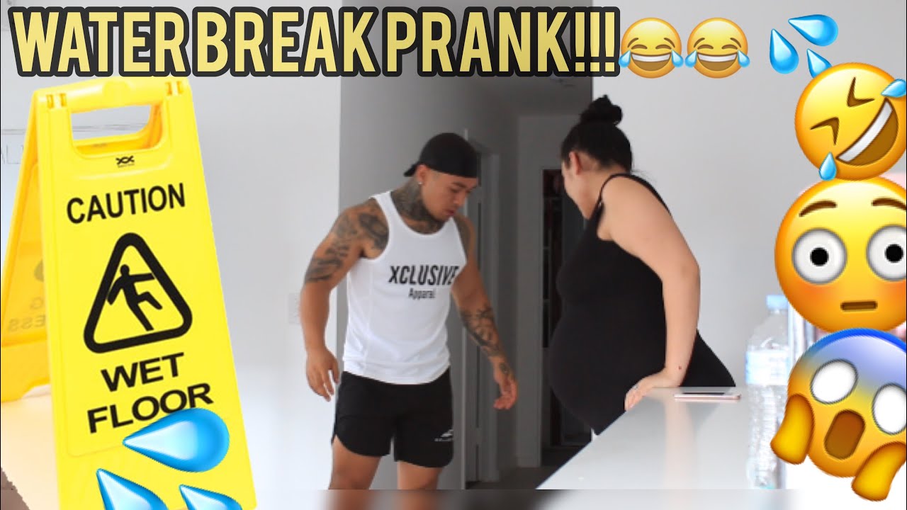 MY WATER BROKE PRANK !!! (BEST REACTION) - YouTube