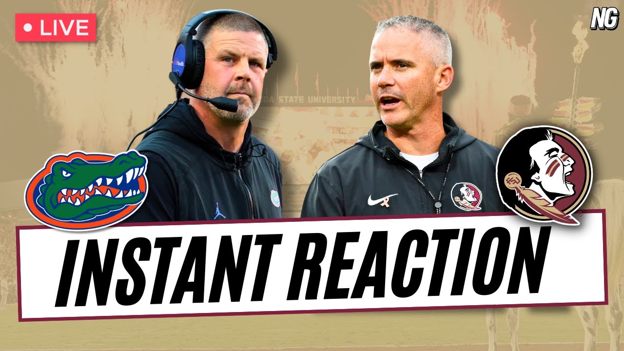 FSU Football vs. Florida Gators Instant Reaction - YouTube