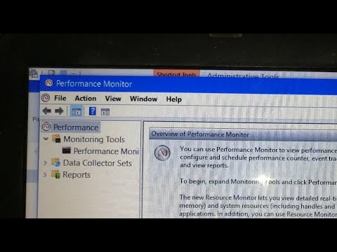 how to open performance monitor in windows 10 laptop - YouTube