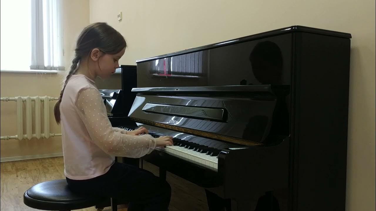 Всероссийский конкурс "Маленький пианист". Й. Гайдн Анданте исп ...