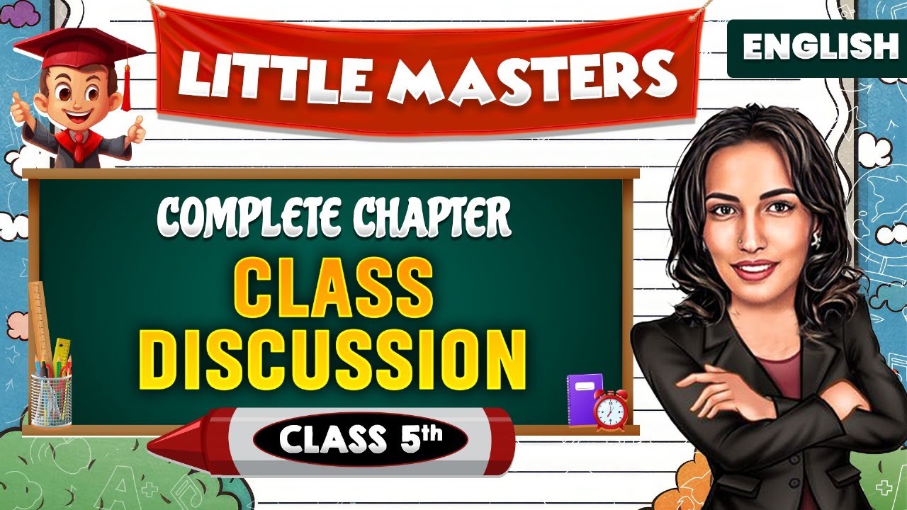 Class Discussion | Class 5th English 🔥 | Little Masters 😍 #Class5th # ...
