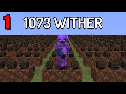 Minecraft SMP'sinde 1073 tane Wither Kesebildim mi? (SMP Bölüm 1)