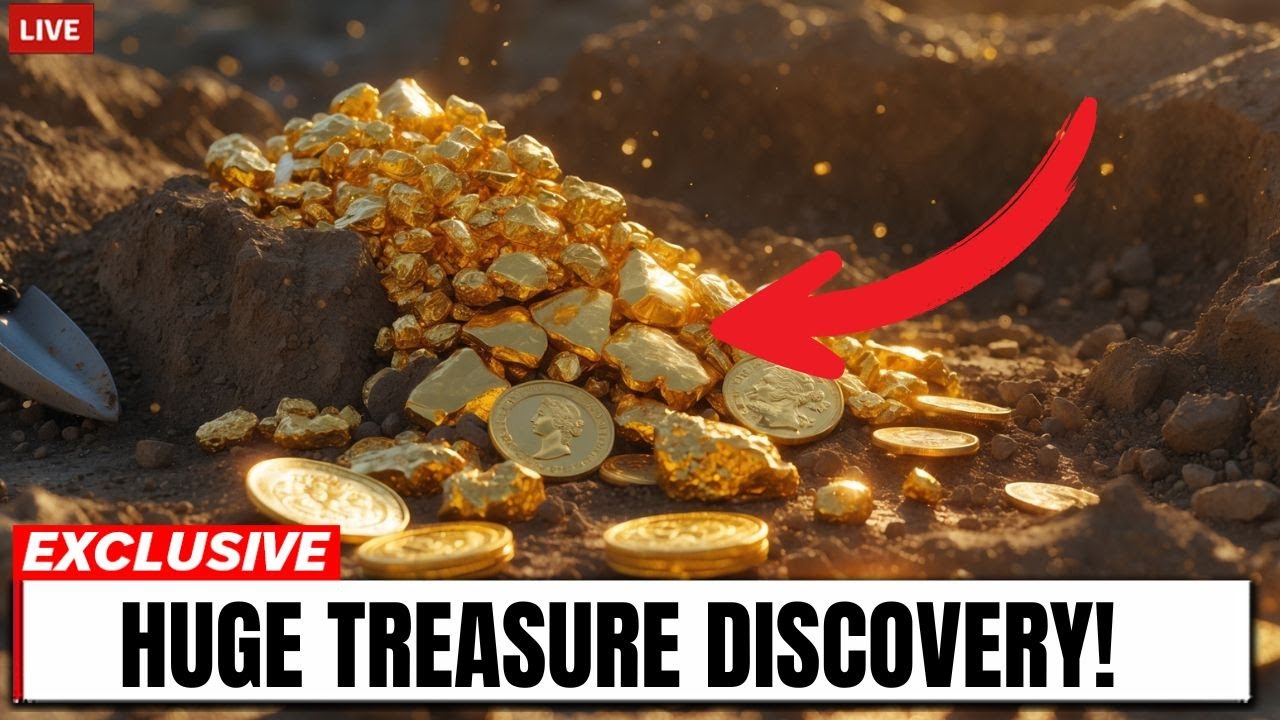 Digging Up A Secret Treasure In The Desert! - YouTube