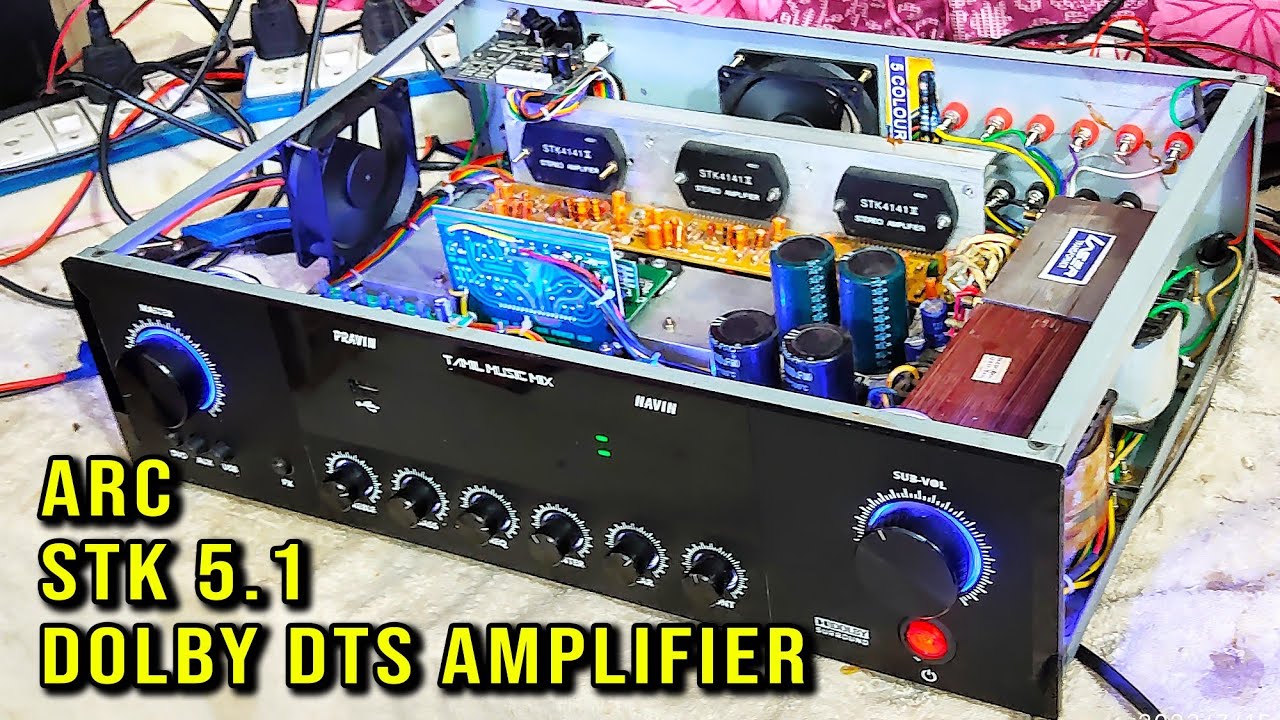 STK 5.1 ARC DOLBY DTS AMPLIFIER FOR HOME USE / 3 MODEL M200 AMPLIFIER ...