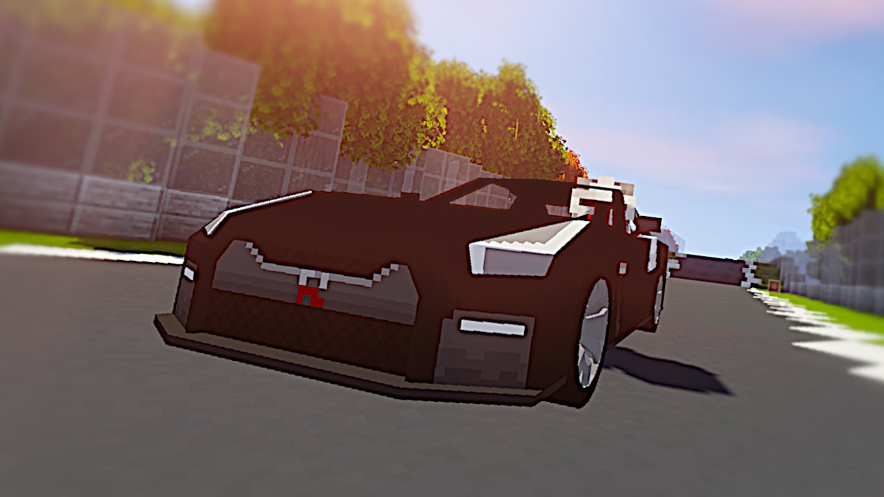 I Turned Minecraft Into Forza With mods - YouTube