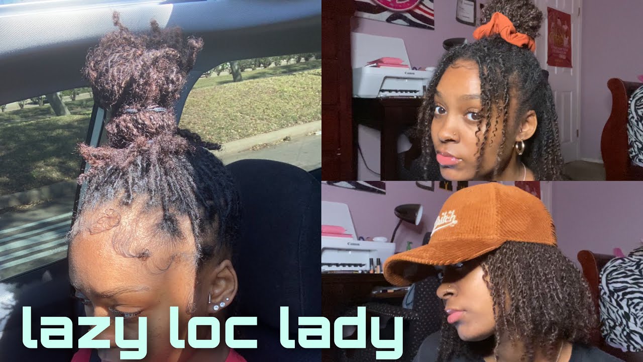 HOW TO BE A BADDIE WITH STARTER LOCS PT. 2 | LAZY GIRL EDITION - YouTube