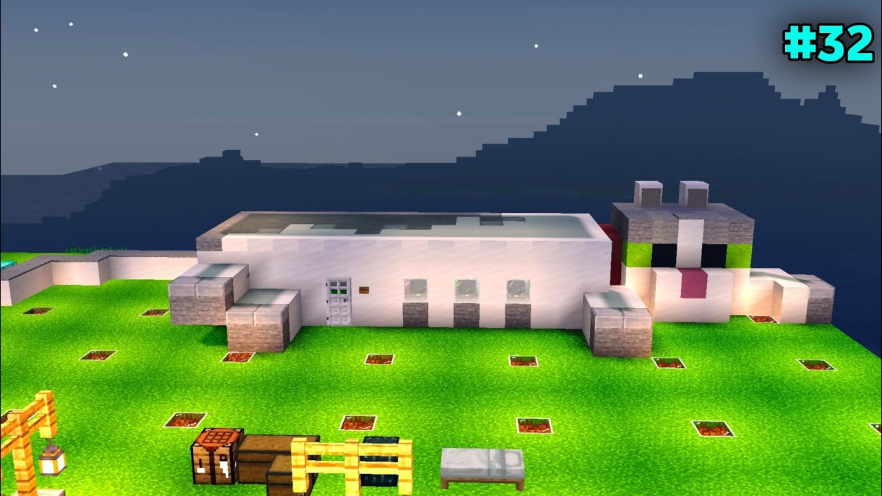 I Built CAT HOUSE For My CATS In Minecraft Survival Series #32 - YouTube