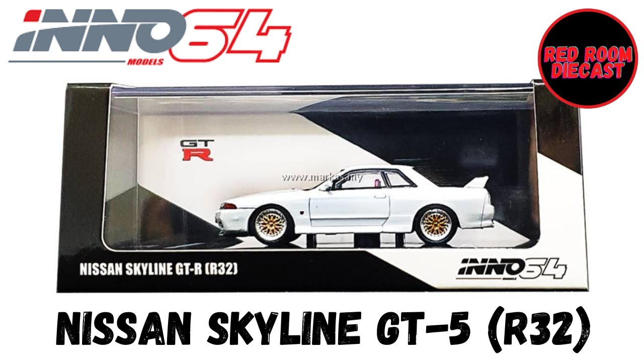 NISSAN SKYLINE GT-R (R32) - INNO64 - YouTube