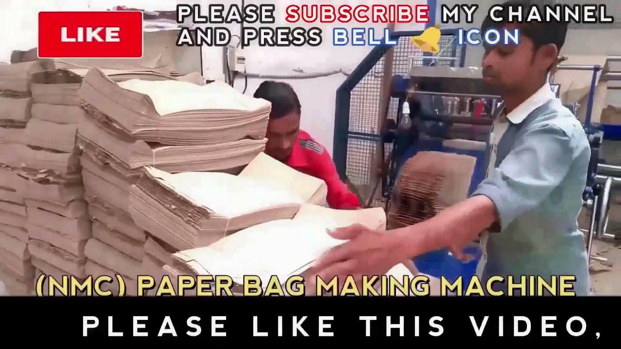Paper Bag Making Machine,Paper Bag Business🔥Paper Bag Machine Price ...