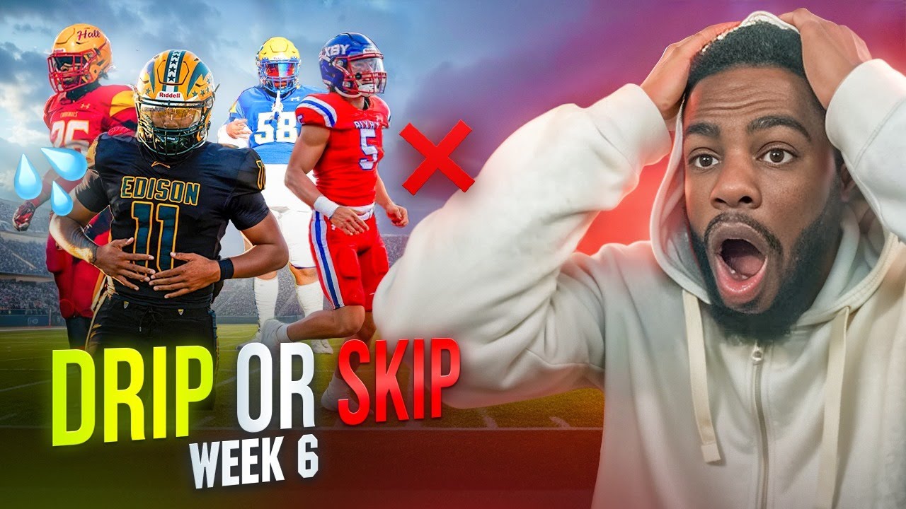 My Subs Have ELITE DRIP! (Rating My Subscribers Football Drip Week 6 ...
