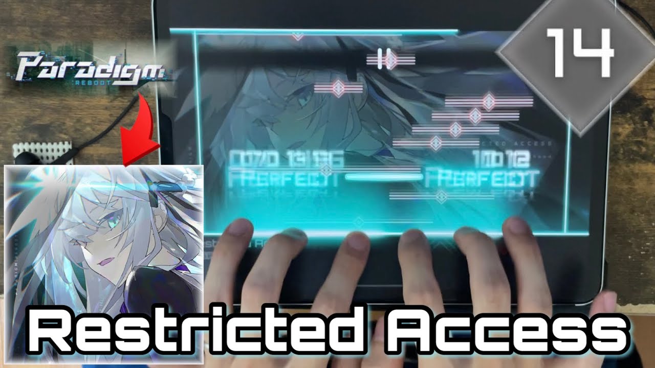 【オマージュスライド】Restricted Access(GIGA 14) All PERFECT OMEGA Rank【Dynamix × ...