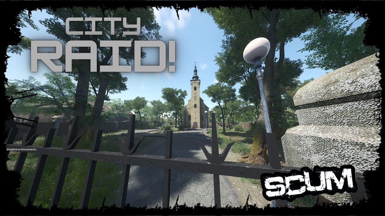 Big City Raid! Base Raiding In Scum, This Was The Third Base We Raided ...