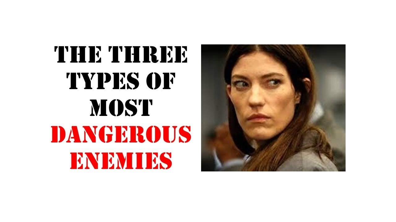 The Three Types of Most Dangerous Enemies - YouTube