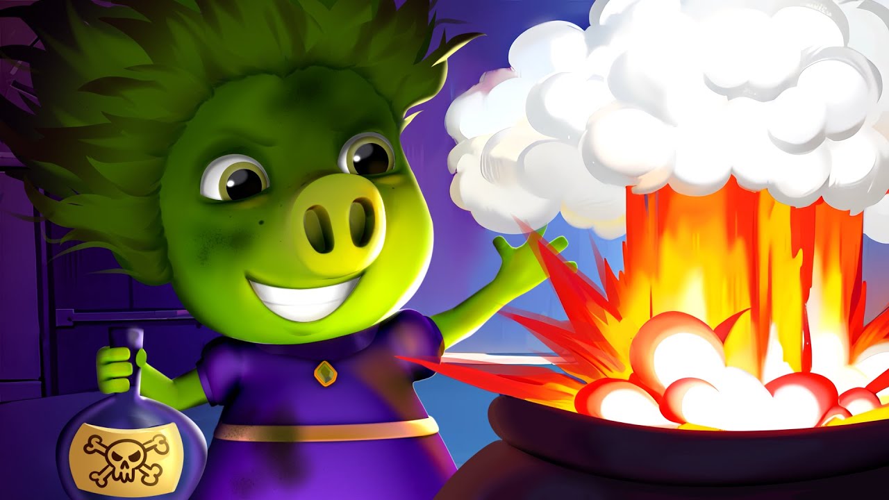Big Magic Story | The Witch's Adventures | Funny Cartoon for Kids ...