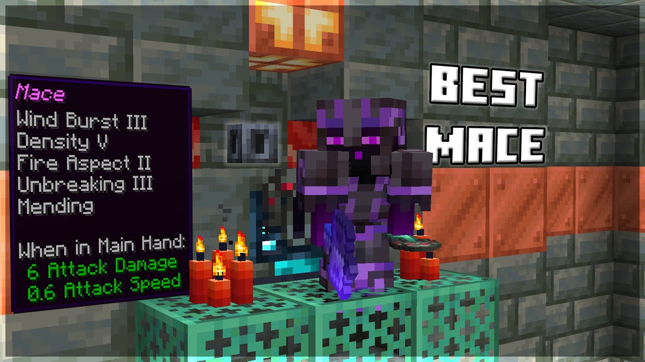 The BEST Mace in Minecraft... - YouTube