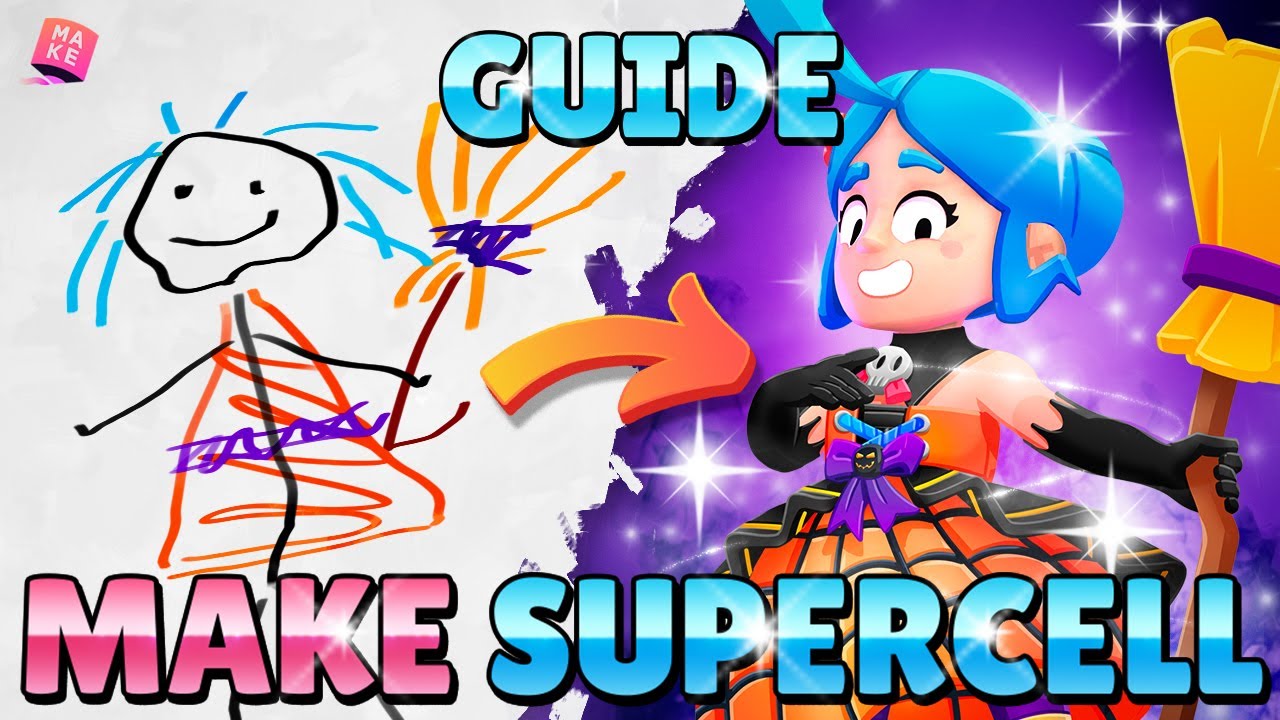 How to MAKE a SKIN for BRAWL STARS - YouTube