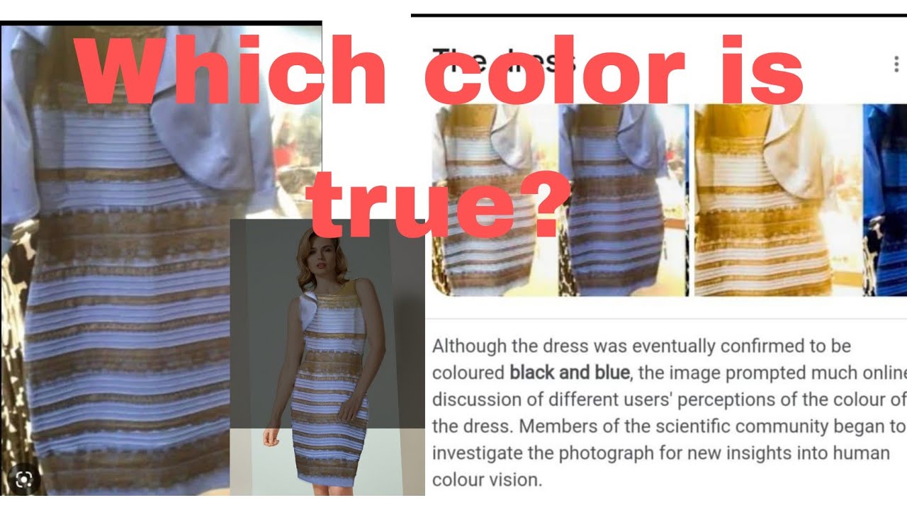 THE VIRAL DRESS on facebook|| SCARY and magic DRESS - YouTube