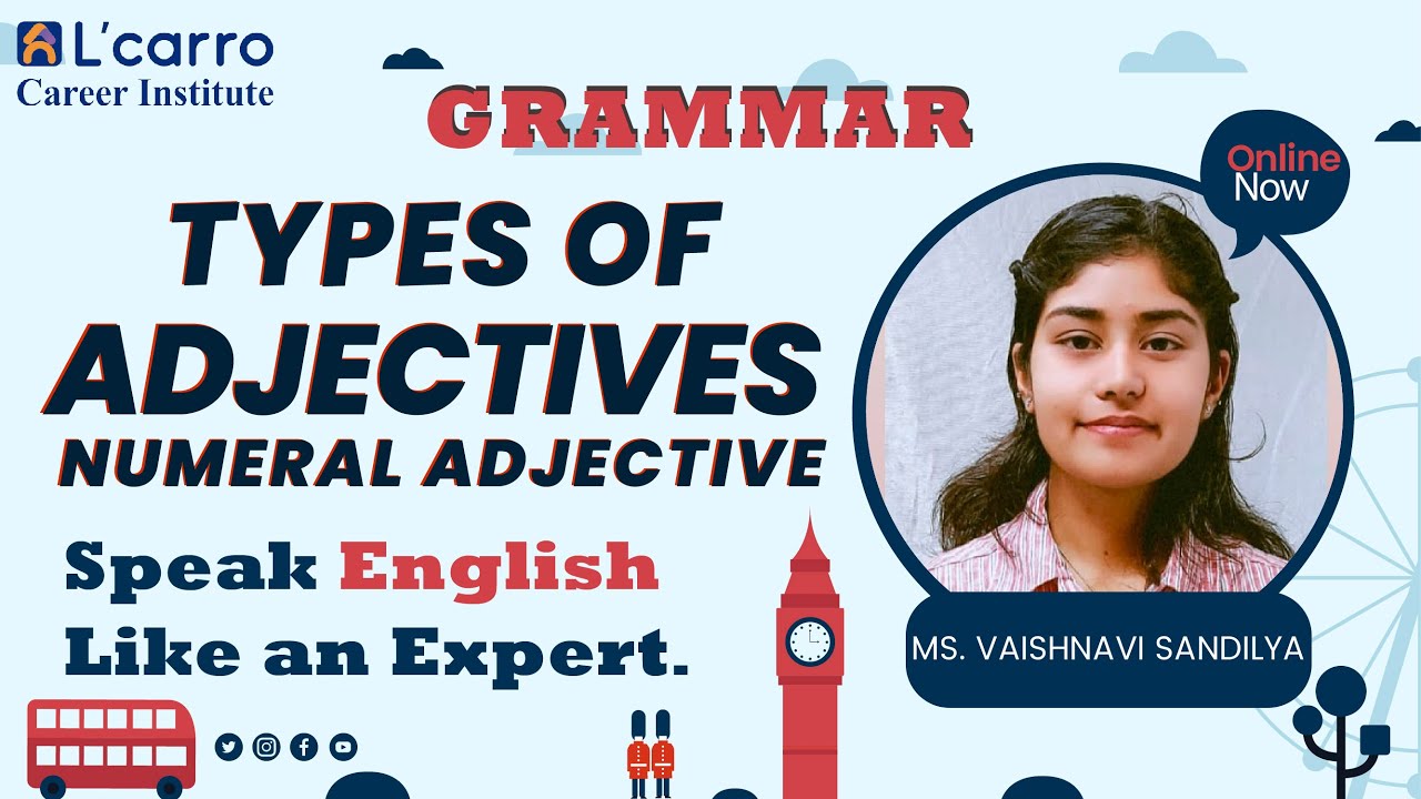 Learn English Grammar Types Of Adjectives | Numeral Adjective | Learn ...