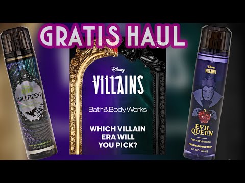 Bath and Body Works Villains Gratis 
