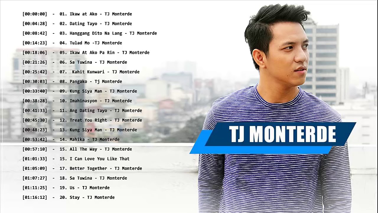 TJ Monterde Nonstop OPM Love Songs - TJ Monterde Greatest Hits 2020 ...