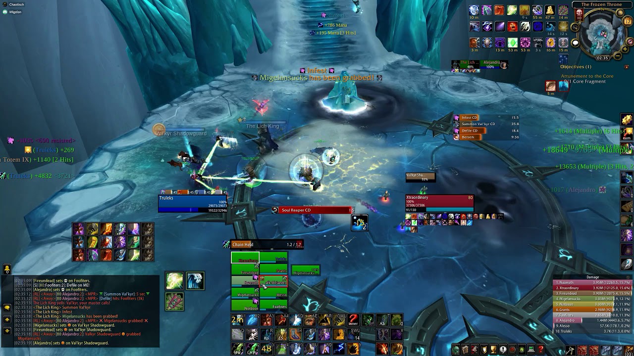 0% buff Bane solo tank - Resto Shaman PoV - Favourite Nightmare - YouTube