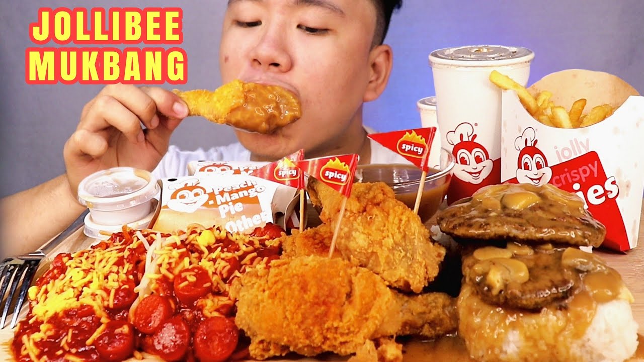 JOLLIBEE MUKBANG | Jollibee Menu Mukbang | McDonald's Mukbang | Mcdo Mukbang | Mukbang | Asmr ...