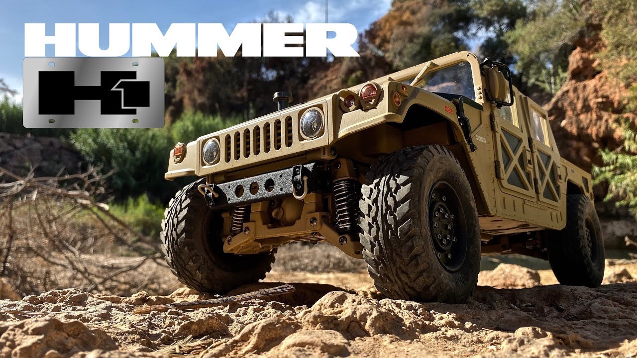 Hummer cabrio on the rocks....can a Hyper scale Handle it? - YouTube