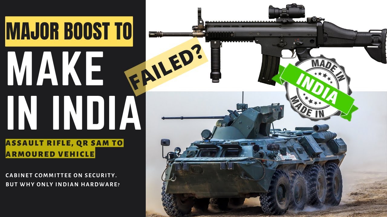 Indian defense News || Big boost for made in india || Assault Rifle ...