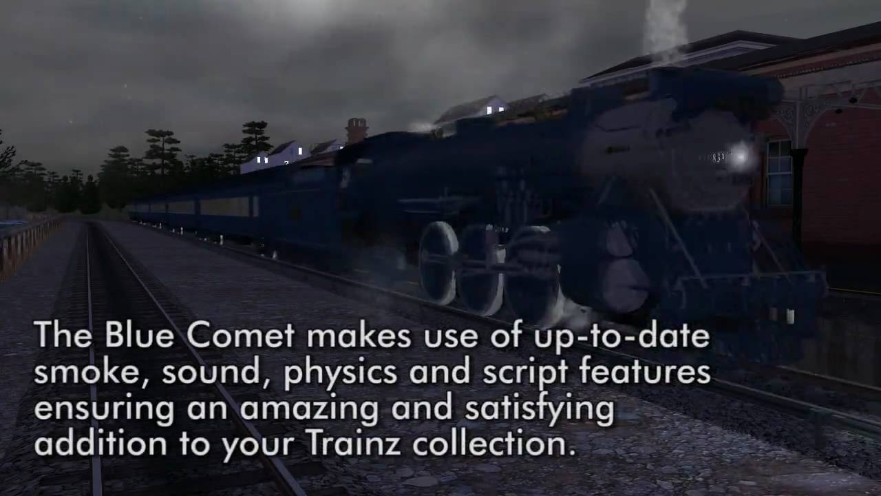 The Blue Comet - Trainz Simulator 2010 - YouTube