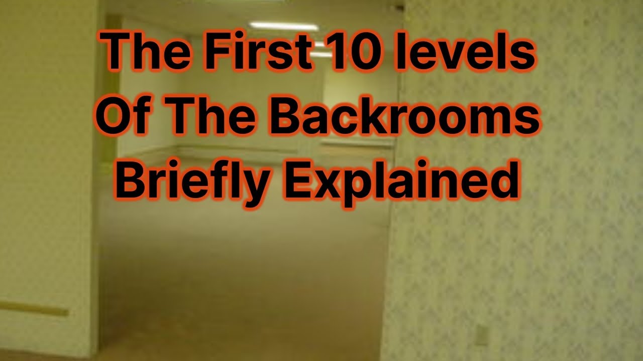 Backrooms Levels 0-9 Briefly Explained by Yoshikage Kira - YouTube