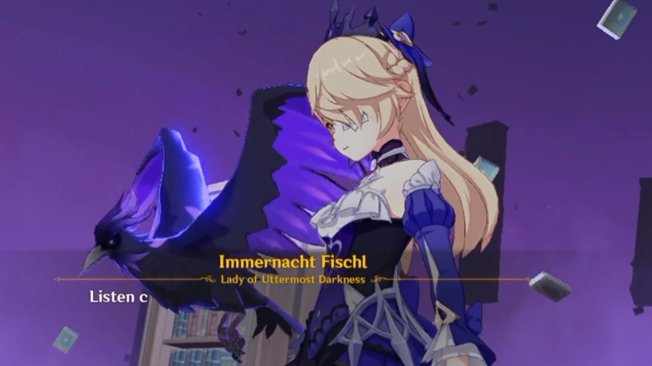 Evil Side of Fischl??? | Immernachtreich Apokalypse Ending - YouTube
