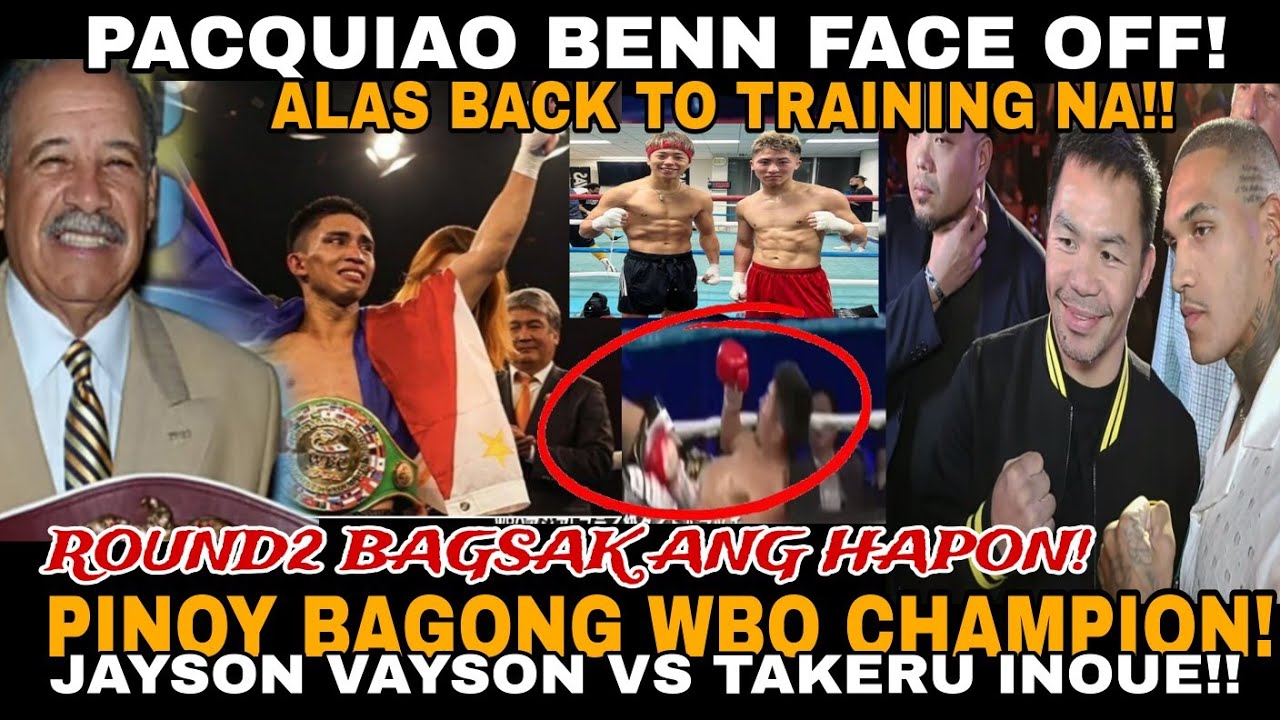 CASIMERO LATEST! PINOY BAGONG WBO CHAMPION BAGSAK ANG HAPON 2RD TKO ...
