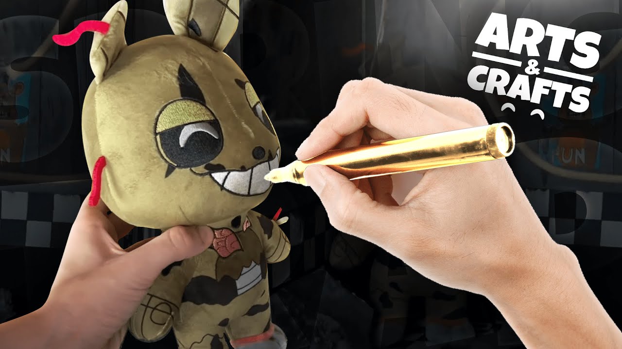Five Nights at Freddy's | Springtrap Arts & Crafts! - YouTube