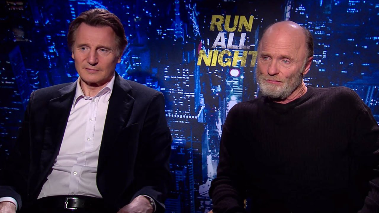 Liam Neeson & Ed Harris - Run All Night Interview HD - YouTube