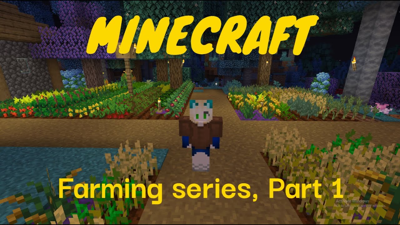 Minecraft Farming NO COMMENTARY, 1.16 farmers delight + Croptopia - YouTube