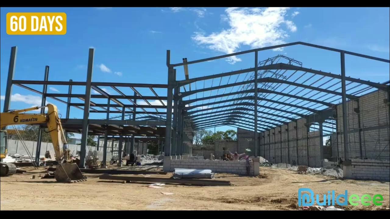 Buildeee Update: Ongoing Warehouse Construction in Bulacan! - YouTube