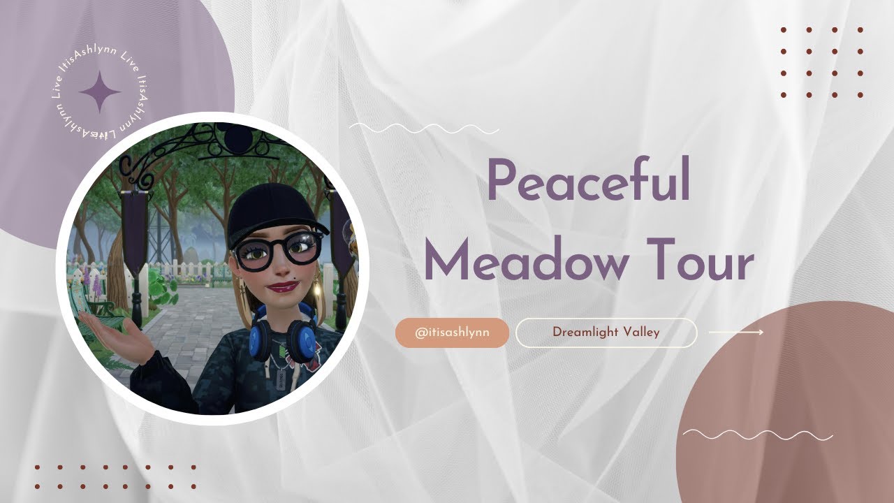 DLV Peaceful Meadow Walk through tour - YouTube