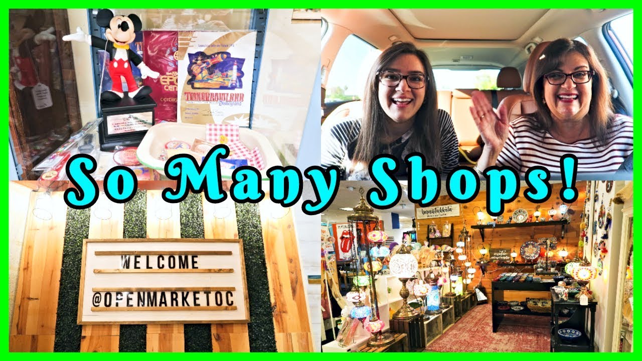 OPEN MARKET OC! Disney, Handmade Crafts, & More - VLOGTOBER DAY 19 ...