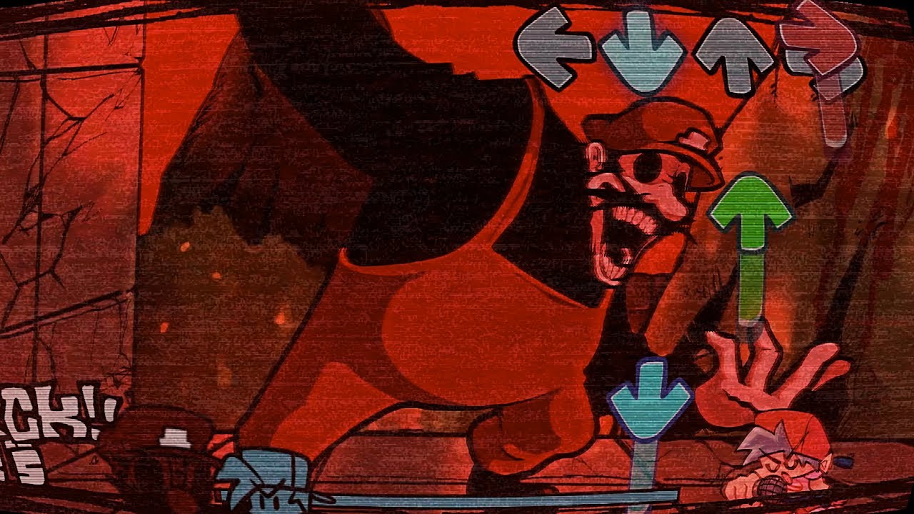 FNF - MARIO FNF PORT V2 (CANNED BUILD) - DESTORY THE WORLD - YouTube