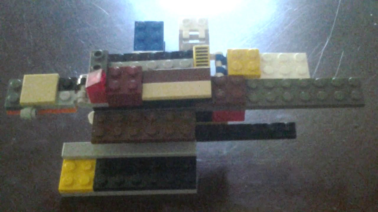I turned this into lego singing fish first and I made a lego custom dog ...