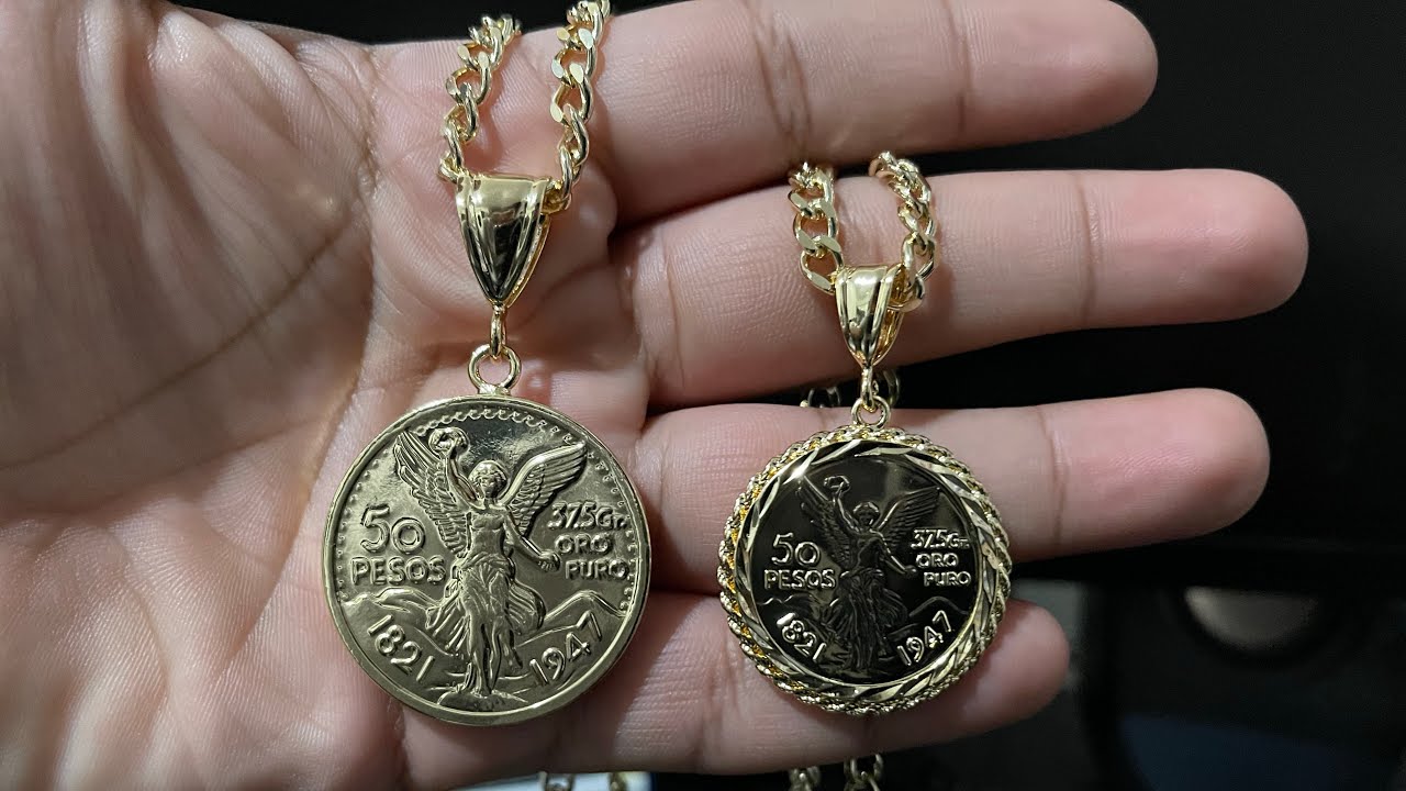 Gold Centenario Chain Review - YouTube