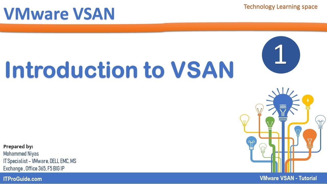 VMware vSphere vSAN Tutorial- Step by Step - Video 1 - YouTube