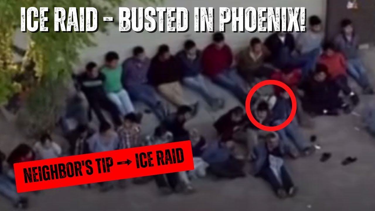 ICE Arrests Dozens of Immigrants After Neighbor's Call | BODYCAM ...