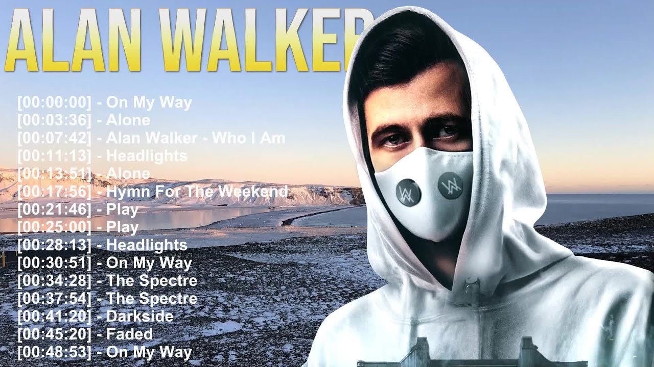 Alan Walker , complete hits collection , full album of chart topping ...