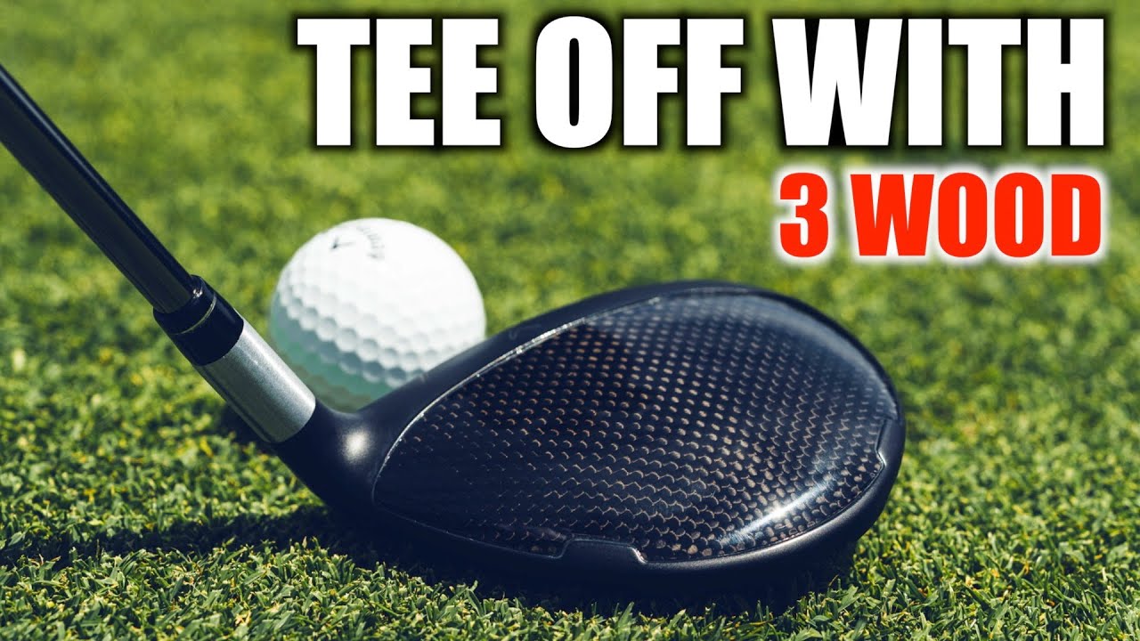How To Tee Off With A 3 Wood.....If Needed! (Golf Swing Tips) - YouTube