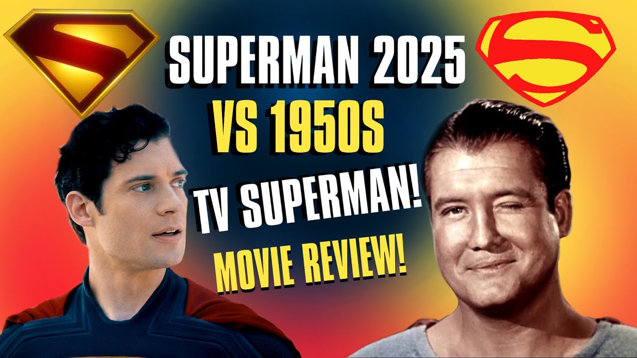 How does the new Superman compare to the 1950s Superman? - YouTube