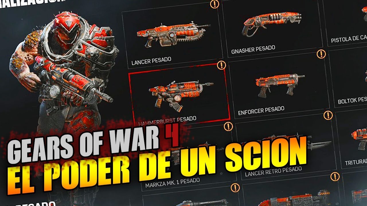 EL PODER DEL SCION PESADO!! PARTIDA PERFECTA | GEARS OF WAR 4 - YouTube