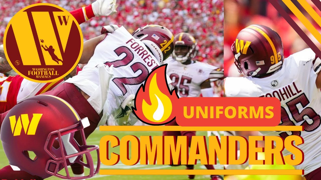 Washington Commanders' Uniforms Are NOT Fire! - YouTube