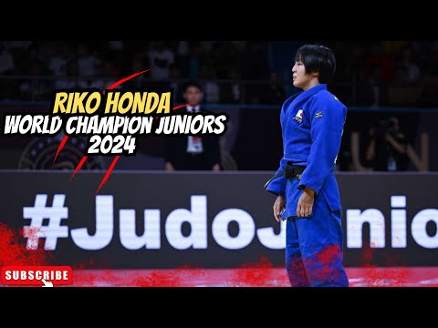 Riko Honda is the new -57 kg champion! 🥇🇯🇵 Japan continues to rack up gold medals